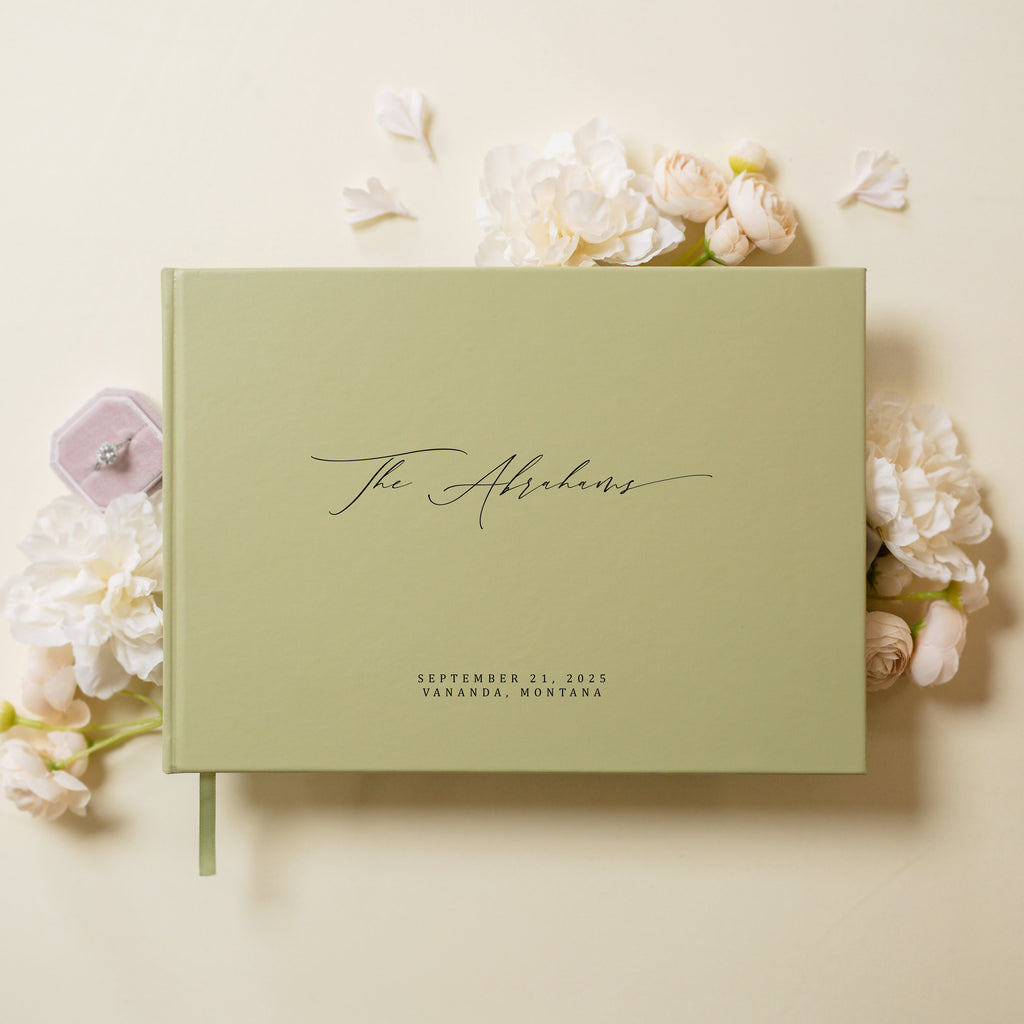 Personalized Guest Books — Modern Album Designs